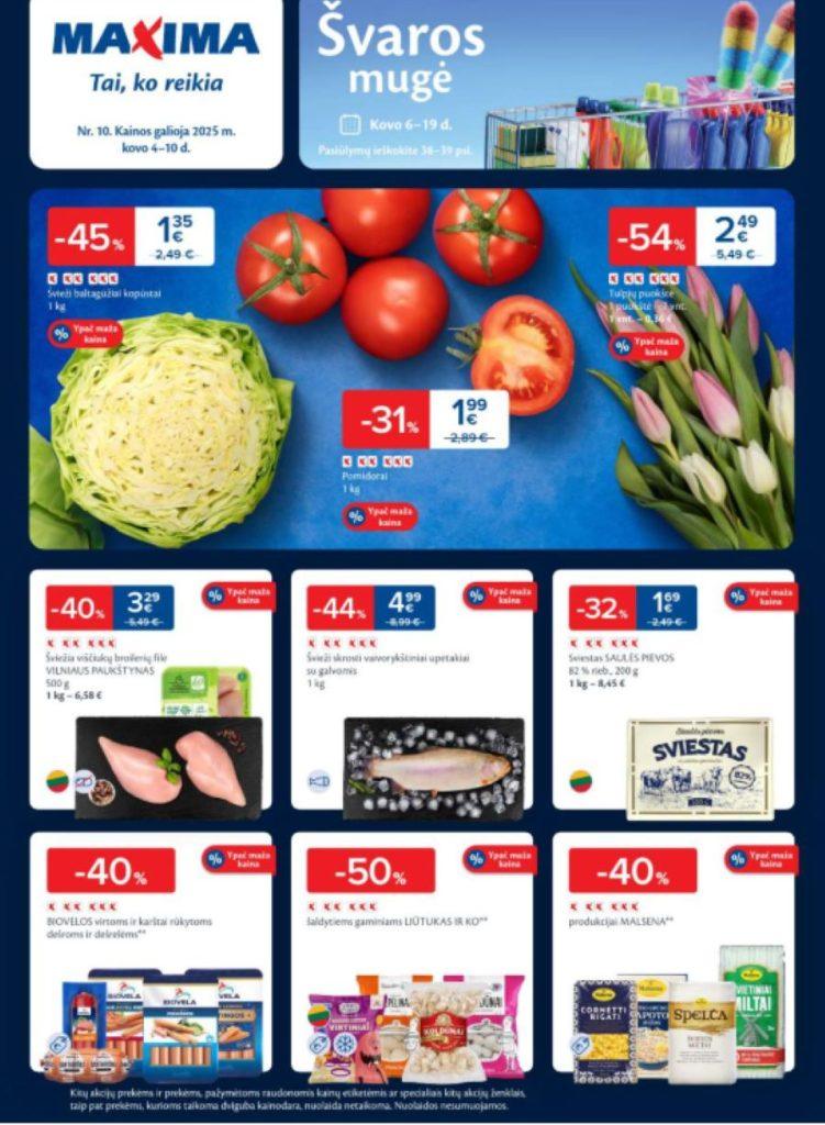 10 savaitės nuolaidos (2025.03.04–03.10)